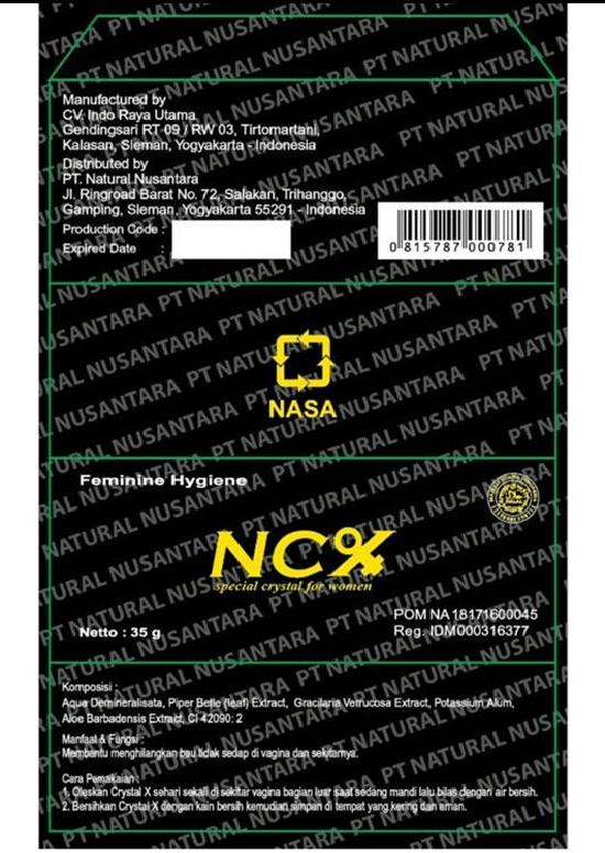 Kemasan Baru NCX NASA 2018 | Dharma Sehat